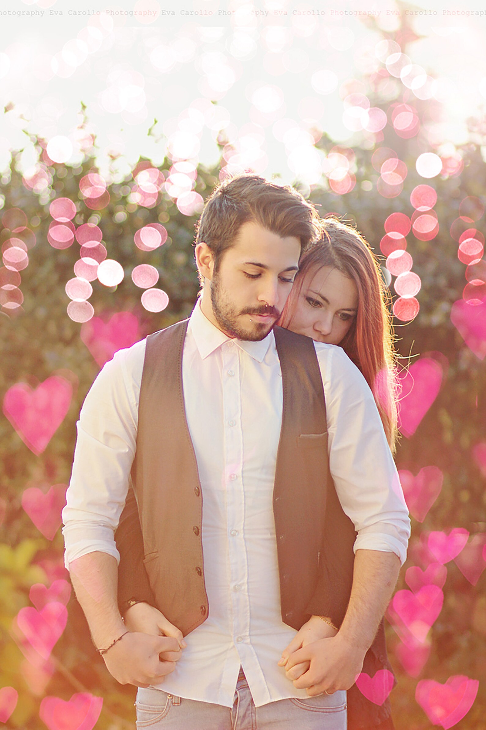 240 Valentine Hearts & Bokeh Photo Overlays for Photoshop, Digital ...