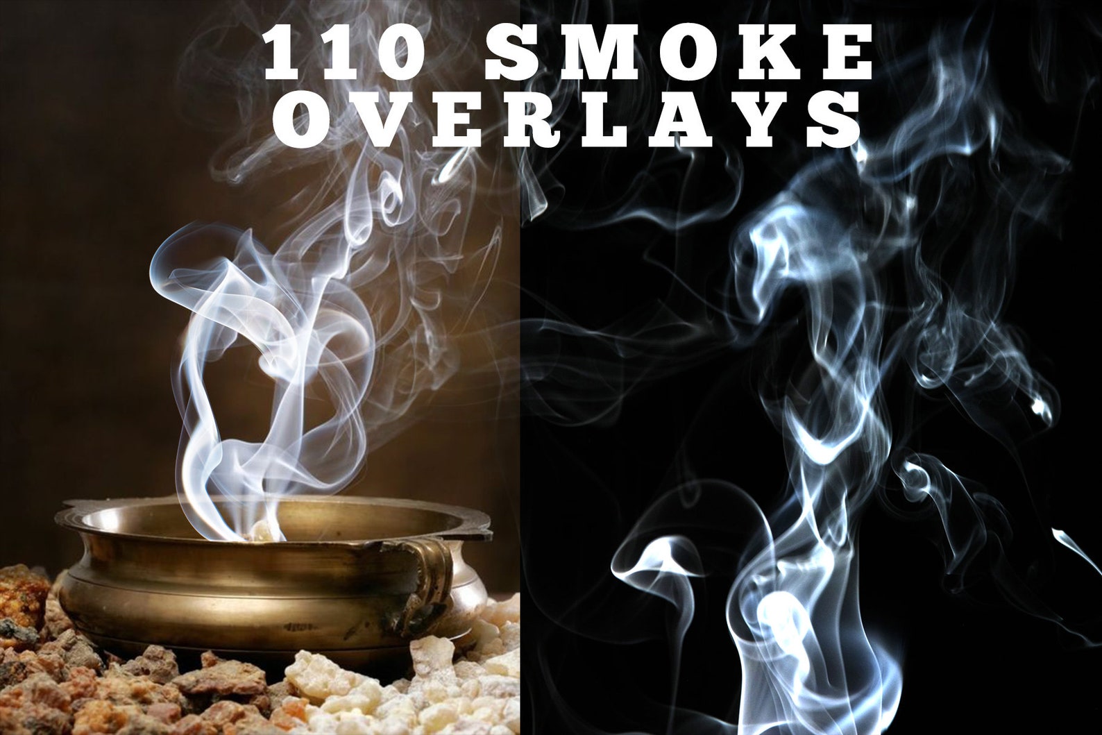 110 Abstract Smoke Overlays Photoshop Smoke Epic Effects | Etsy