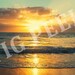 4 Seashore Digital Backgrounds, Ocean Beach, Waves of the Sea Photo ...