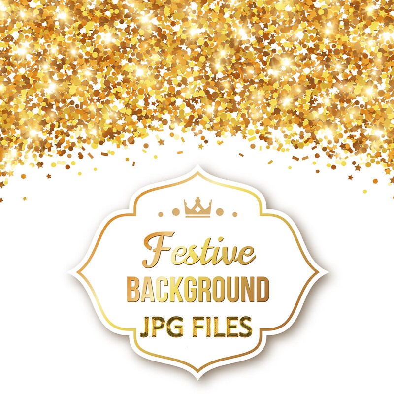 Gold Digital Papers - Etsy