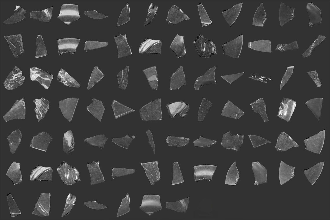 Broken Glass Photoshop Overlays Damaged window Photo Overlay | Etsy