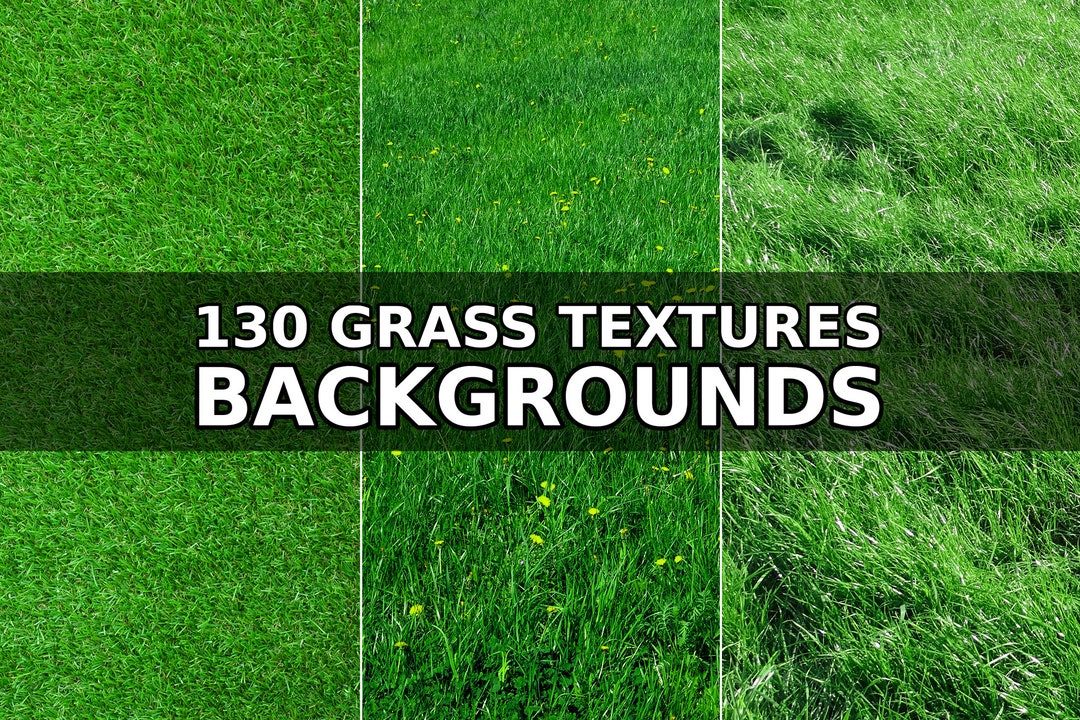 130 Digital Grass Textures, Backgrounds, Backdrops, Photoshop Overlays ...