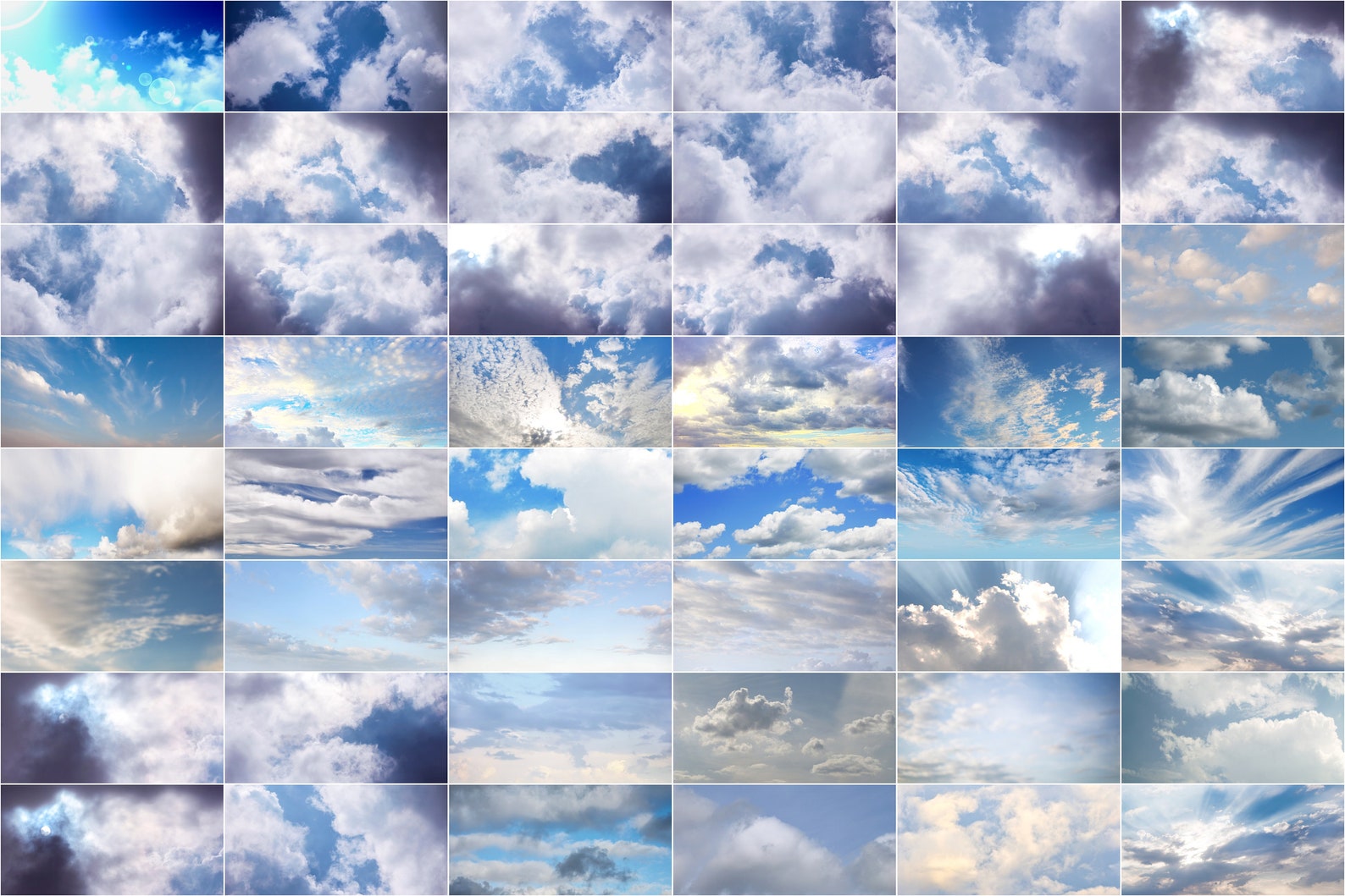 220 Blue Sky Overlays, Dramatic Sky Overlay, Cloud Overlay Photography ...
