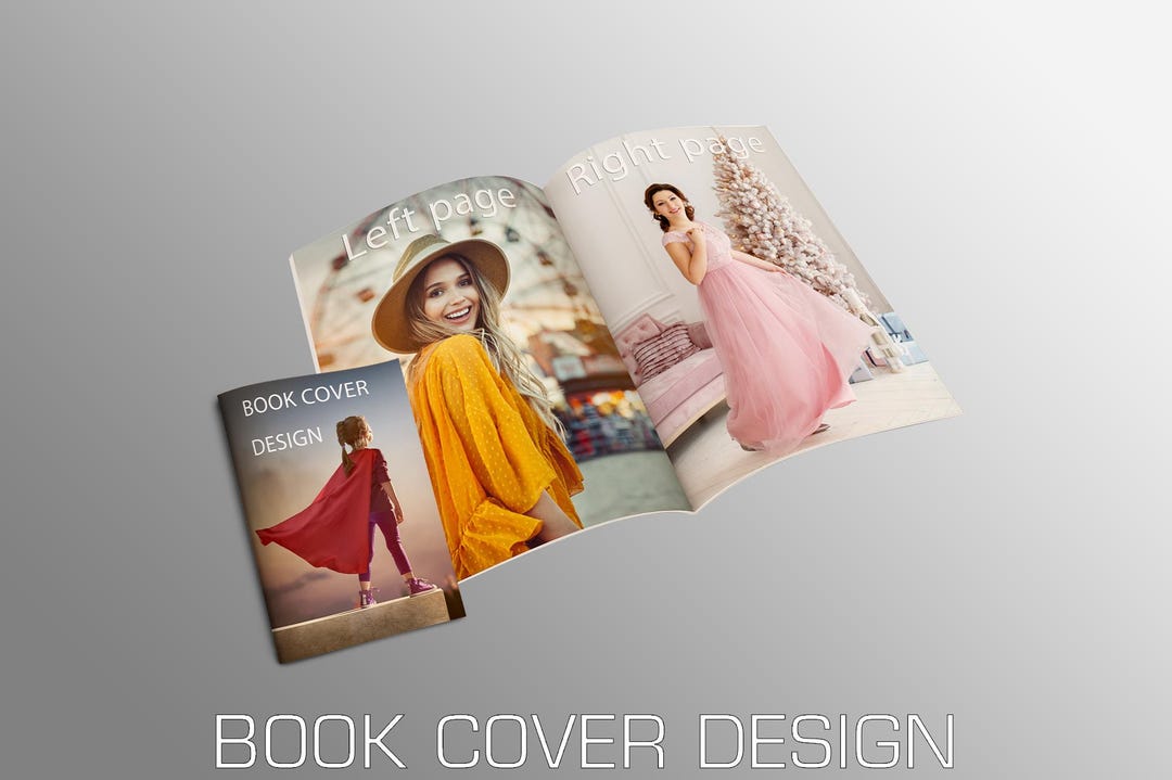 Book Cover, Magazine Mockup, Advert Book, Booklet, Brochure Design ...
