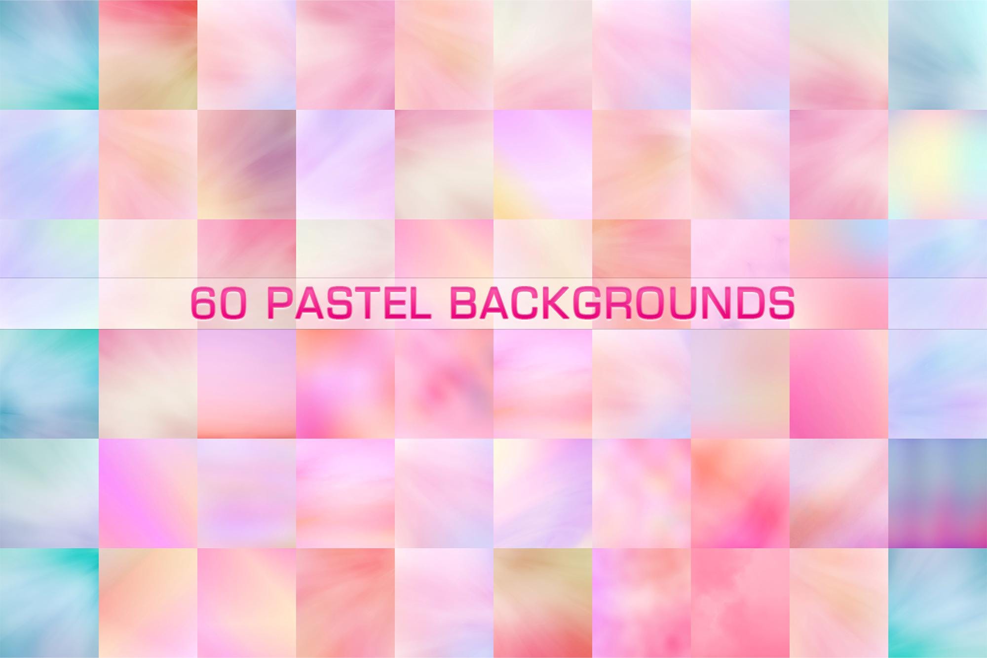 60 Dreamy Pastel Textures, Soft Light Rays Backgrounds, Spring Sky ...