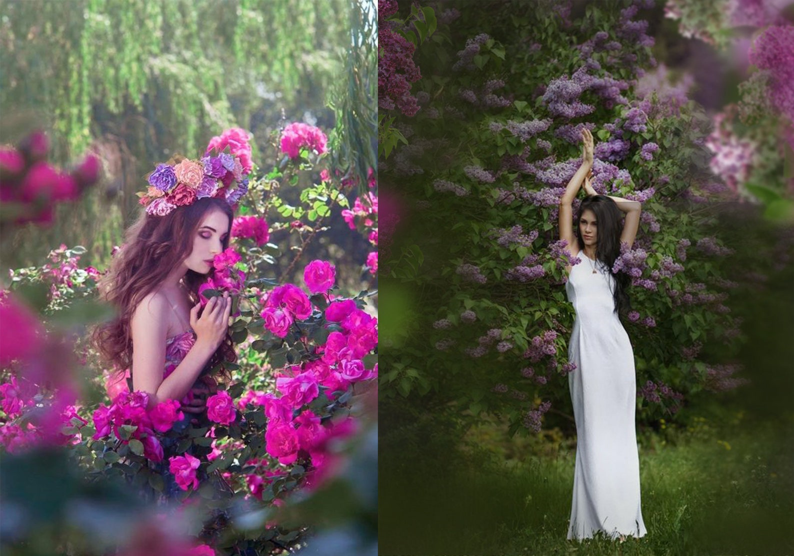 390 Flower Frames Photo Overlays Summer Overlays Blurred - Etsy