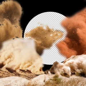 70 Dirt Explosion Photo Overlays, Sports, Motorcycle Floating Dry Mud ...