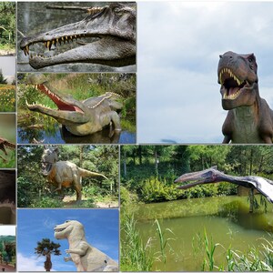 100 Dinosaur Digital Backdrop T-rex, Rex Dinosaur, Digital Background ...