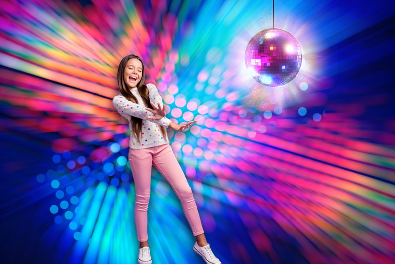 100 Disco Ball Overlays, Nightclub Party Backgrounds, Music Light Club ...