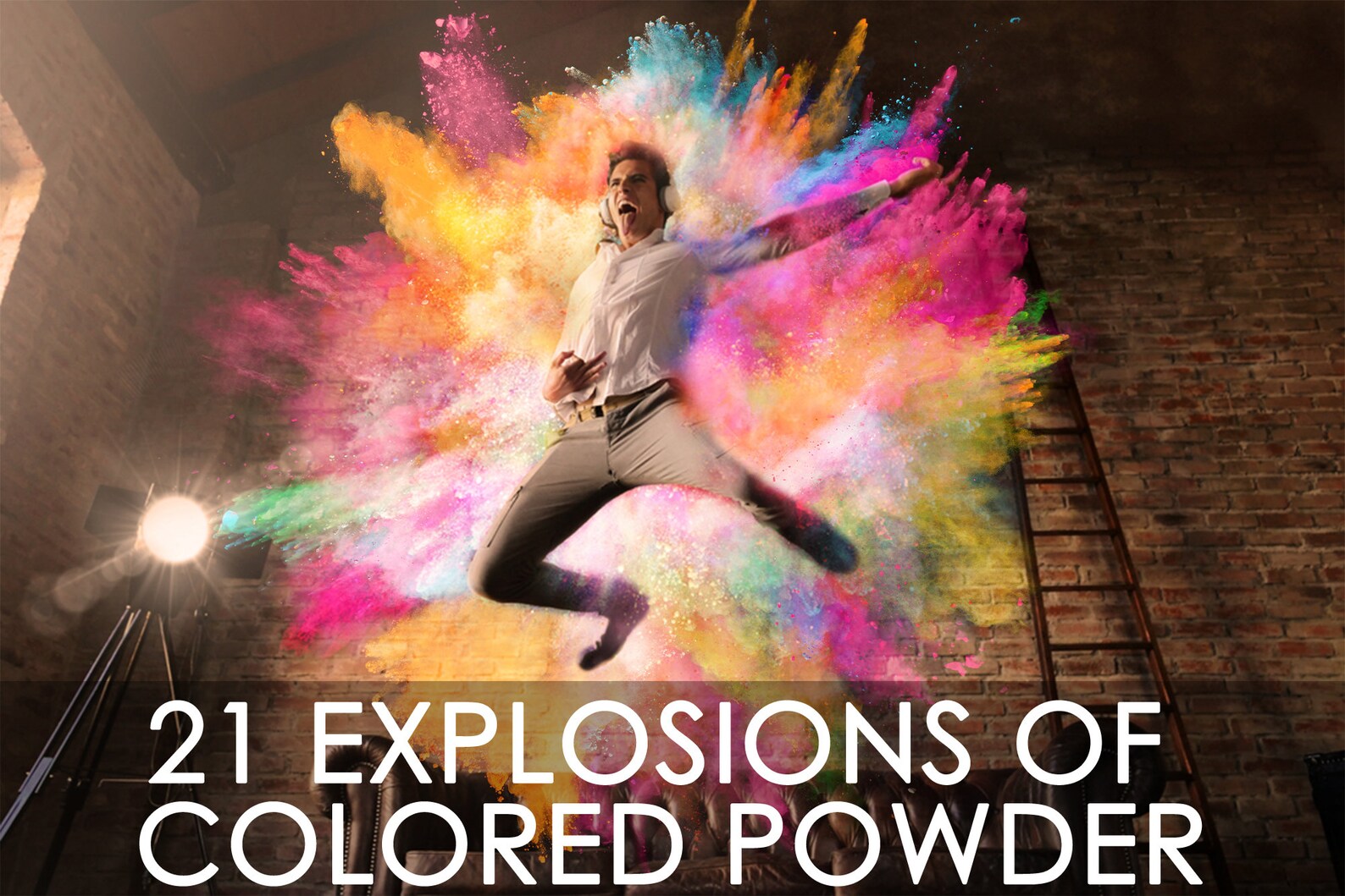 21 Explosion of Colored Powder Holy Powder Texture Colored - Etsy