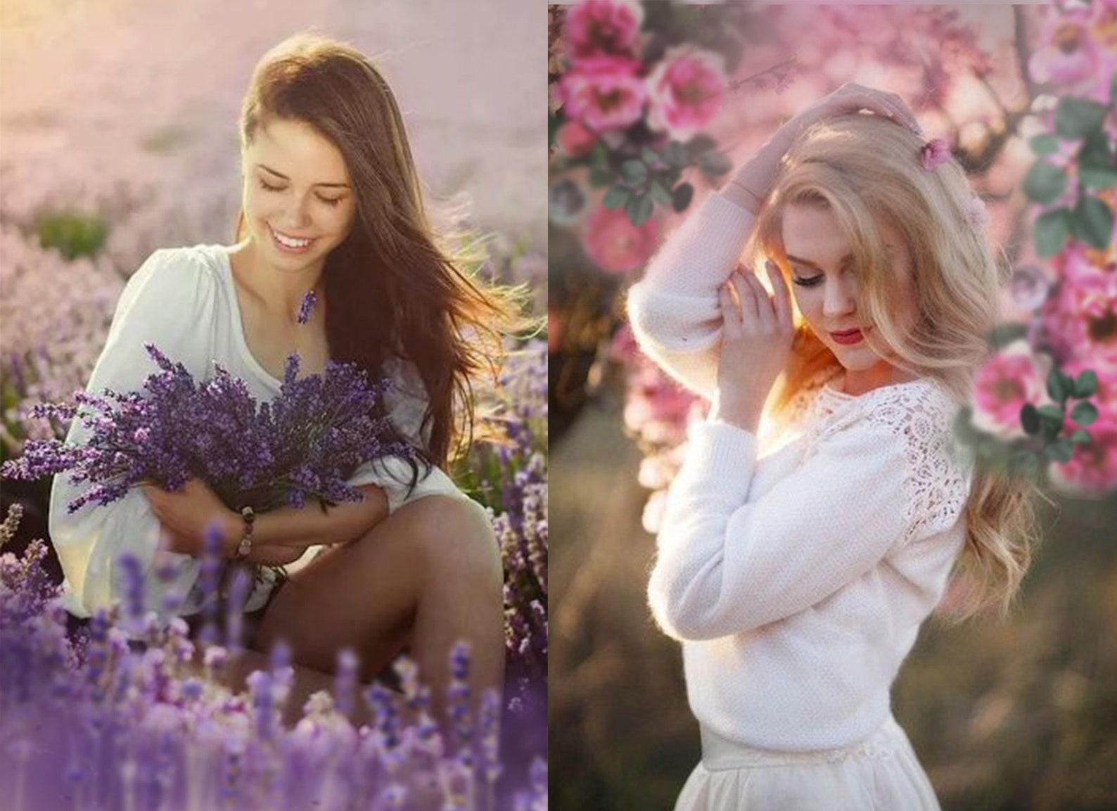 390 Flower Frames Photo Overlays Summer Overlays Blurred - Etsy