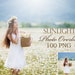 100 Natural Sun Light Photo Overlays Sunbeams Light Rays - Etsy
