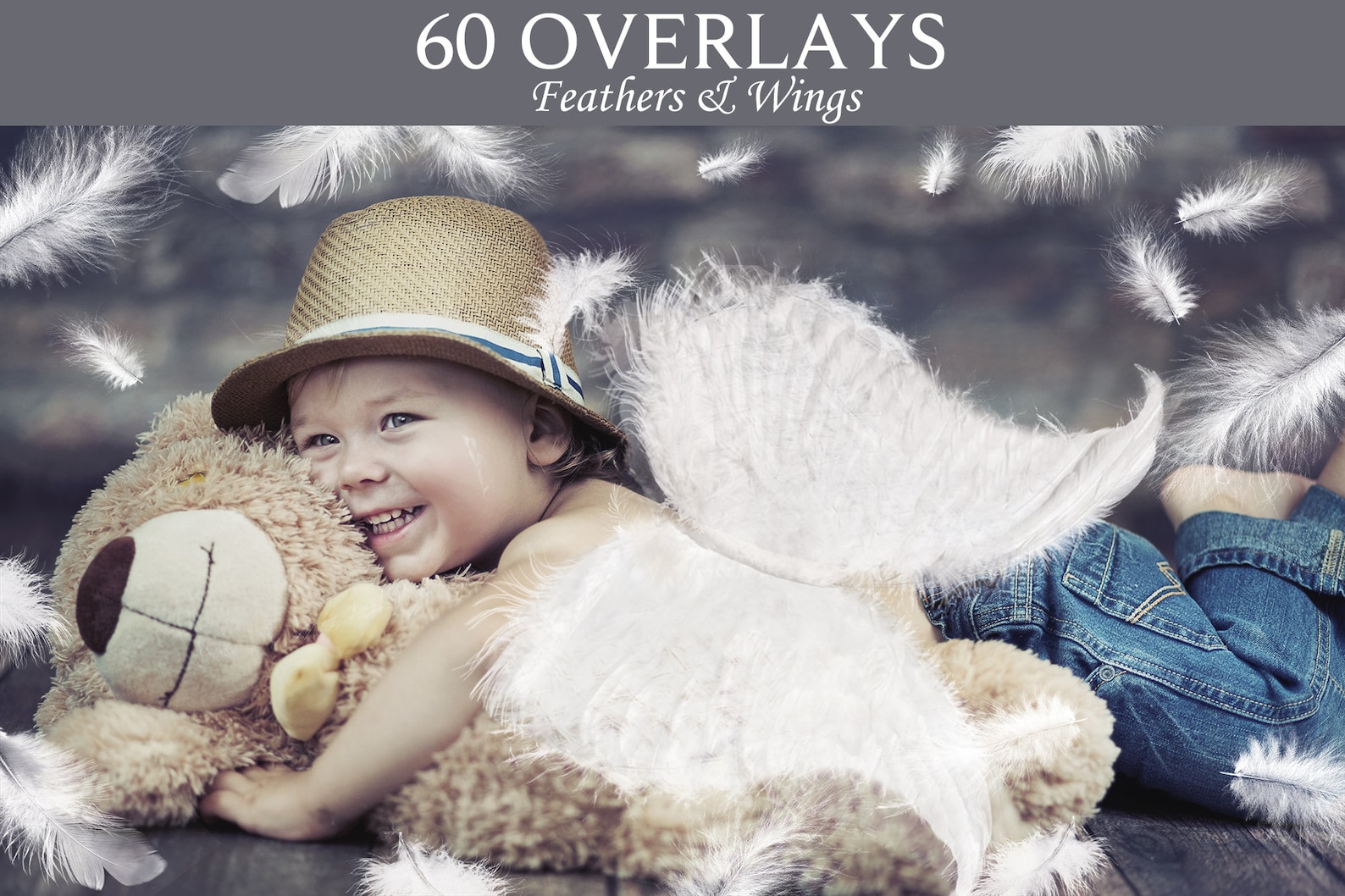 60 Flying Feathers Photo Overlays Photoshop Overlays Falling | Etsy