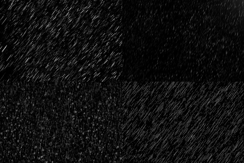 100 Rain Overlays Realistic Rain Rainfall Rainy Weather - Etsy