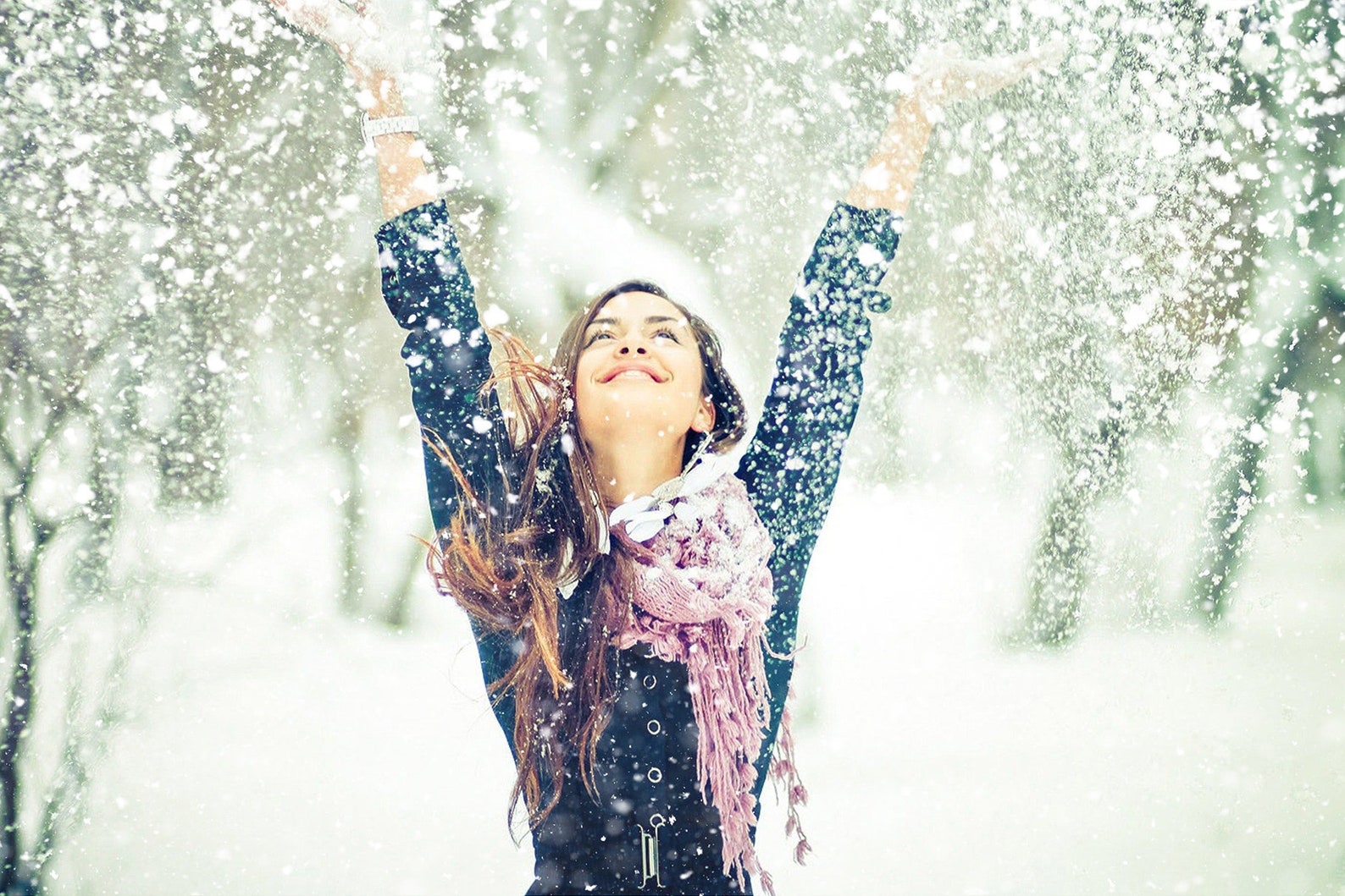 250 Snow Effect Overlays Blowing Snow Photoshop Overlays | Etsy