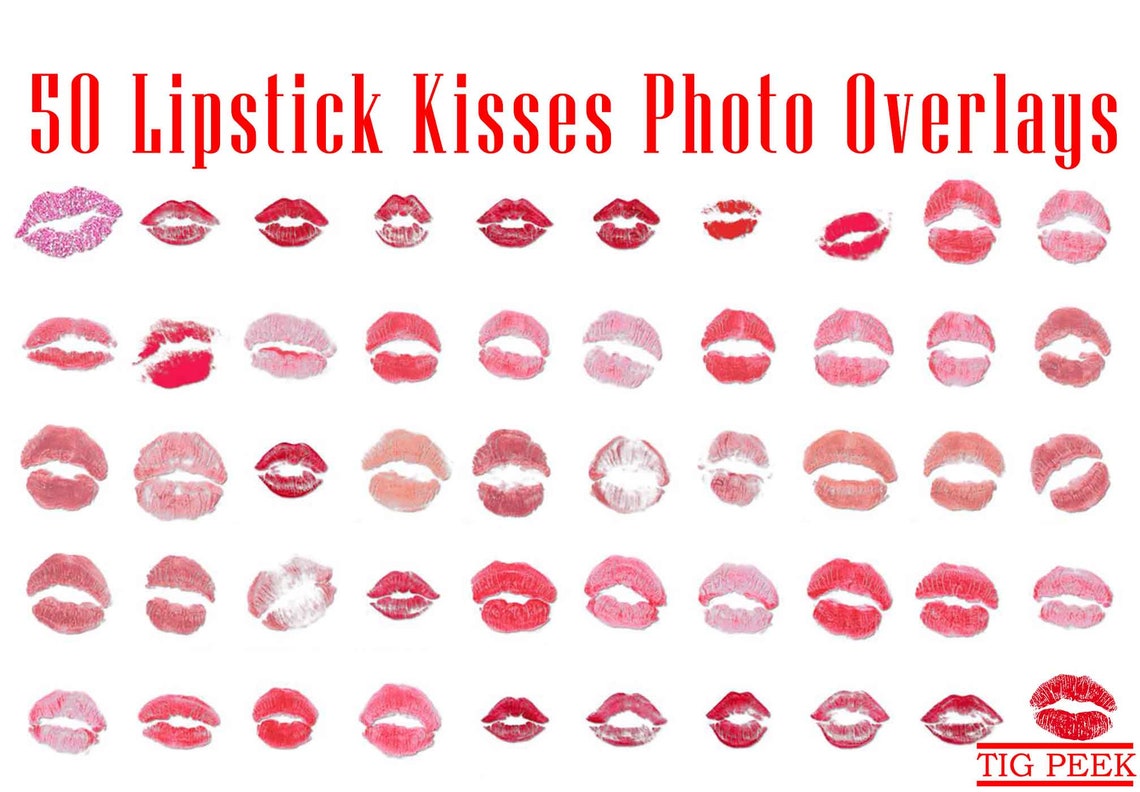 78 Kisses Kiss Photo Overlays, Valentines Wedding Baby Girl Children ...