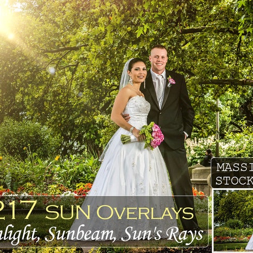 100 Natural Sun Light Photo Overlays Sunbeams Light Rays - Etsy