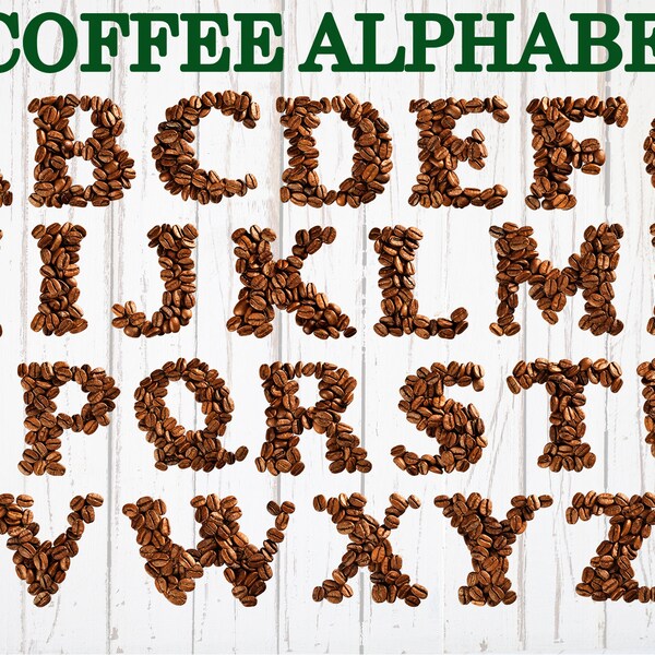 Coffee Word Art - Etsy