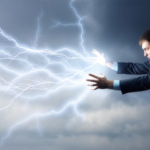 150 Lightning Strike Overlays, Electric Energy Effects, Realistic ...