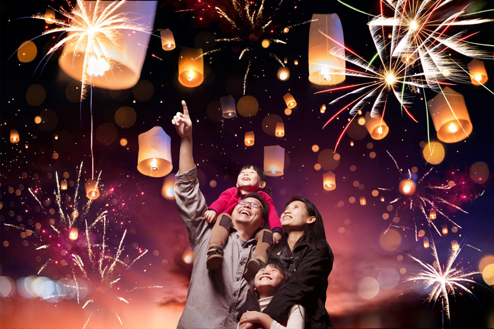 80 Sky Lanterns Overlays Sky Lanterns Festival Flying - Etsy