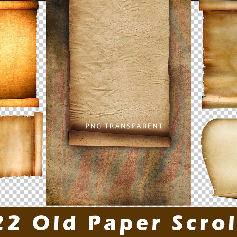 Parchment Scroll - Etsy
