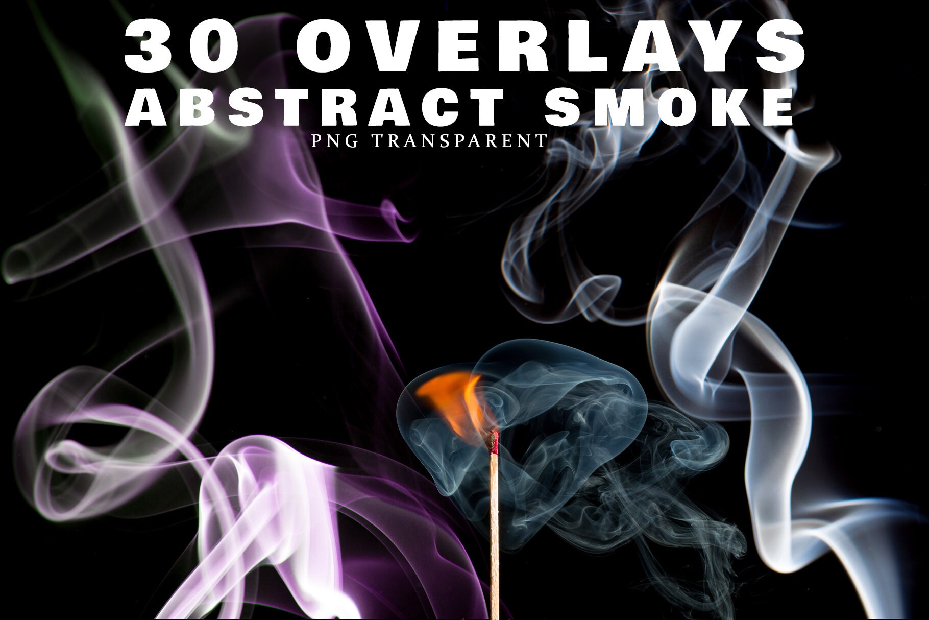 30 Color Abstract Smoke Overlays Color Smoke Colorful Smoke - Etsy
