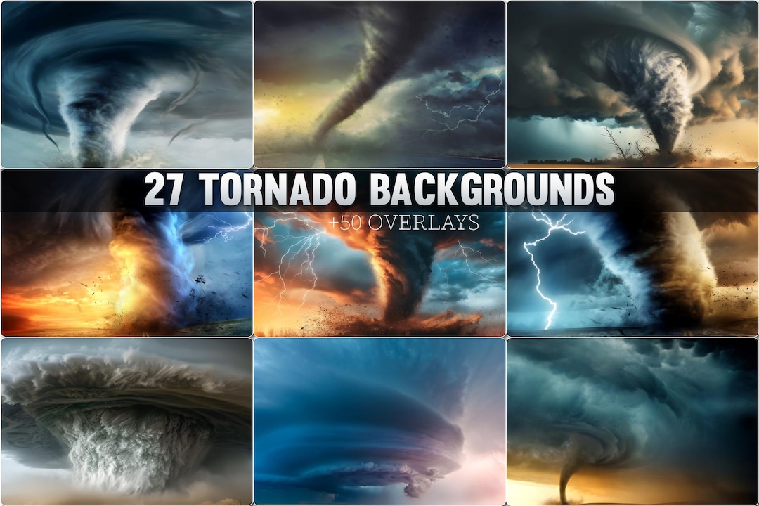 27 Tornado Backgrounds, Natural Cyclone Disaster, Hurricane Sky ...