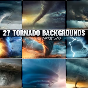 27 Tornado Backgrounds, Natural Cyclone Disaster, Hurricane Sky ...