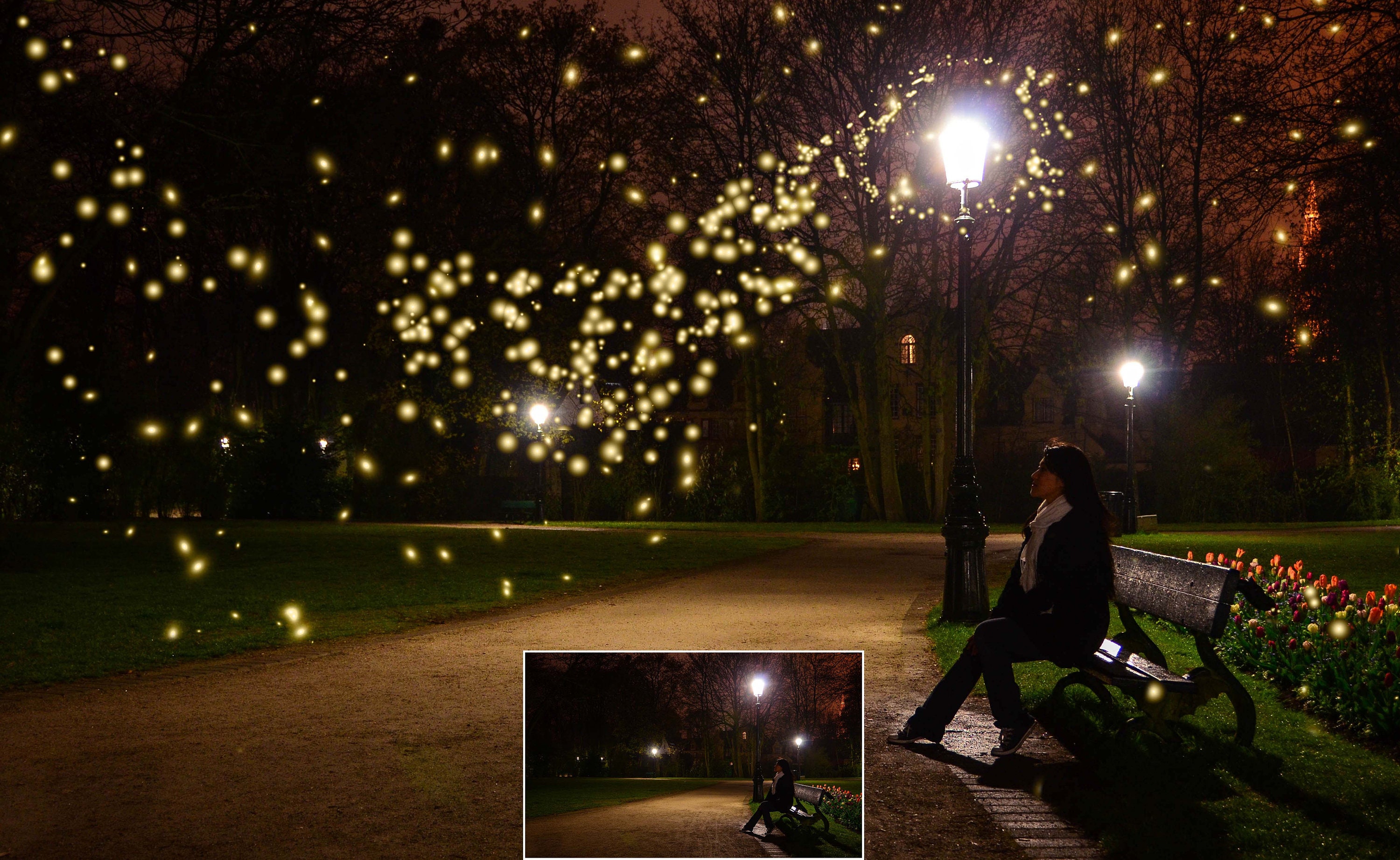 220 Magic Firefly Photo Overlays Fireflies Photoshop Overlay - Etsy