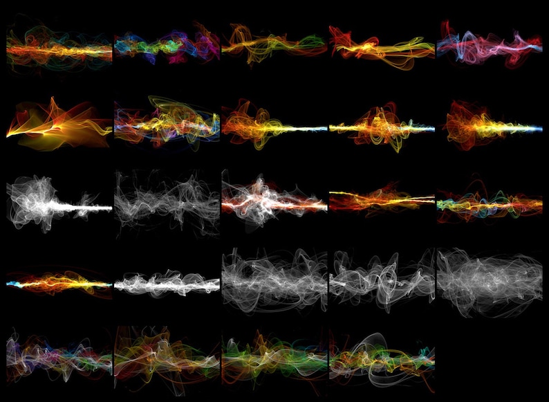 Abstract Energy Overlays Abstract Wave Photo Overlay | Etsy