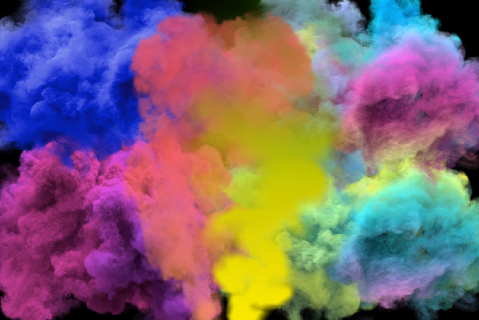 150 Colored Smoke Bomb Overlays for Photoshop Colorful Gender - Etsy