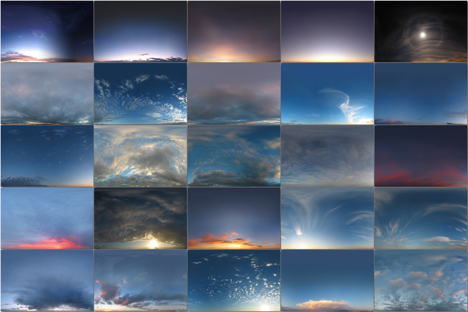 50 Sunrise Sky Photoshop Overlays, Sunset Sky, Dramatic Skies, Digital ...