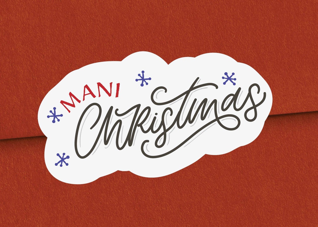 20 Mani Christmas Nail Stickers, Nail Mail Stickers, Color Street ...