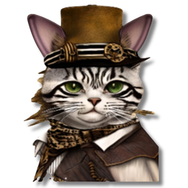 Dapper Cat - Etsy