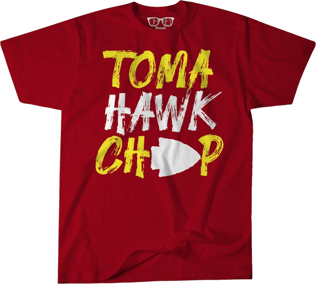 Chiefs Shirt Kansas City Tomahawk Chop Arrowhead Logo - Etsy
