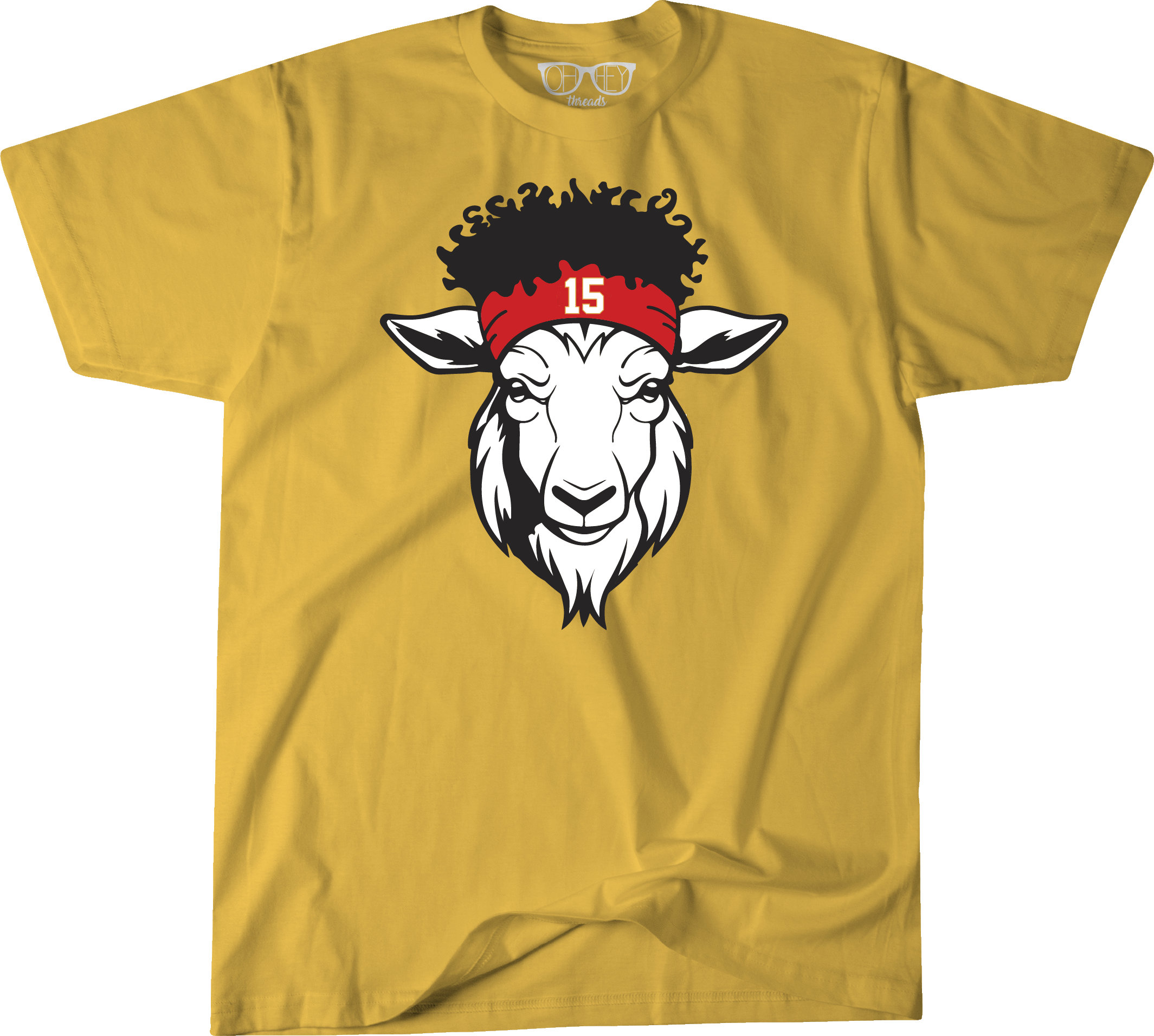 Kansas City Chiefs Patrick Mahomes Goat T-shirt - Etsy