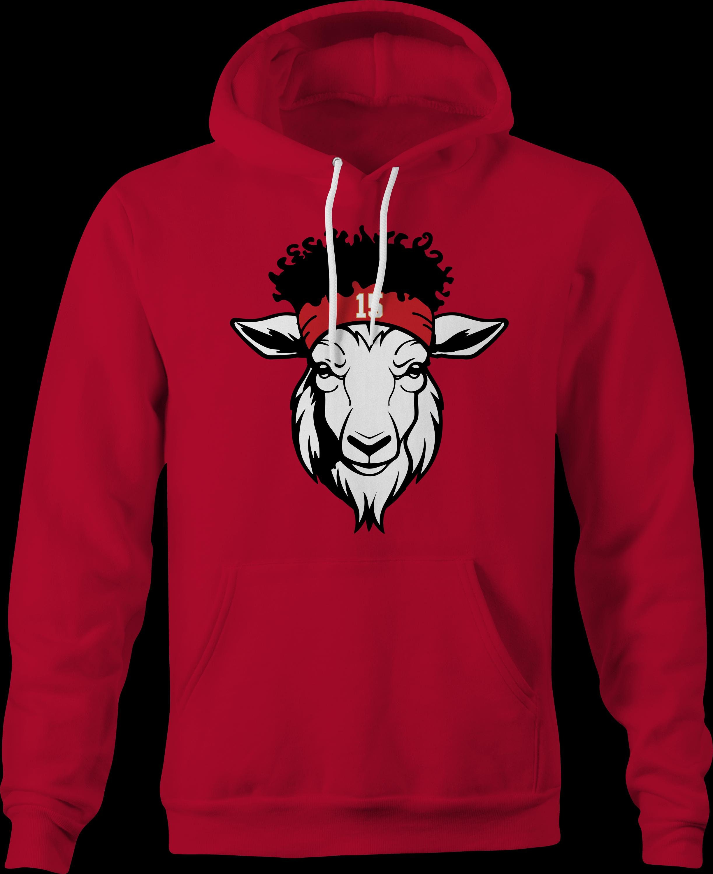 Kansas City Chiefs Patrick Mahomes Goat Hoodie - Etsy