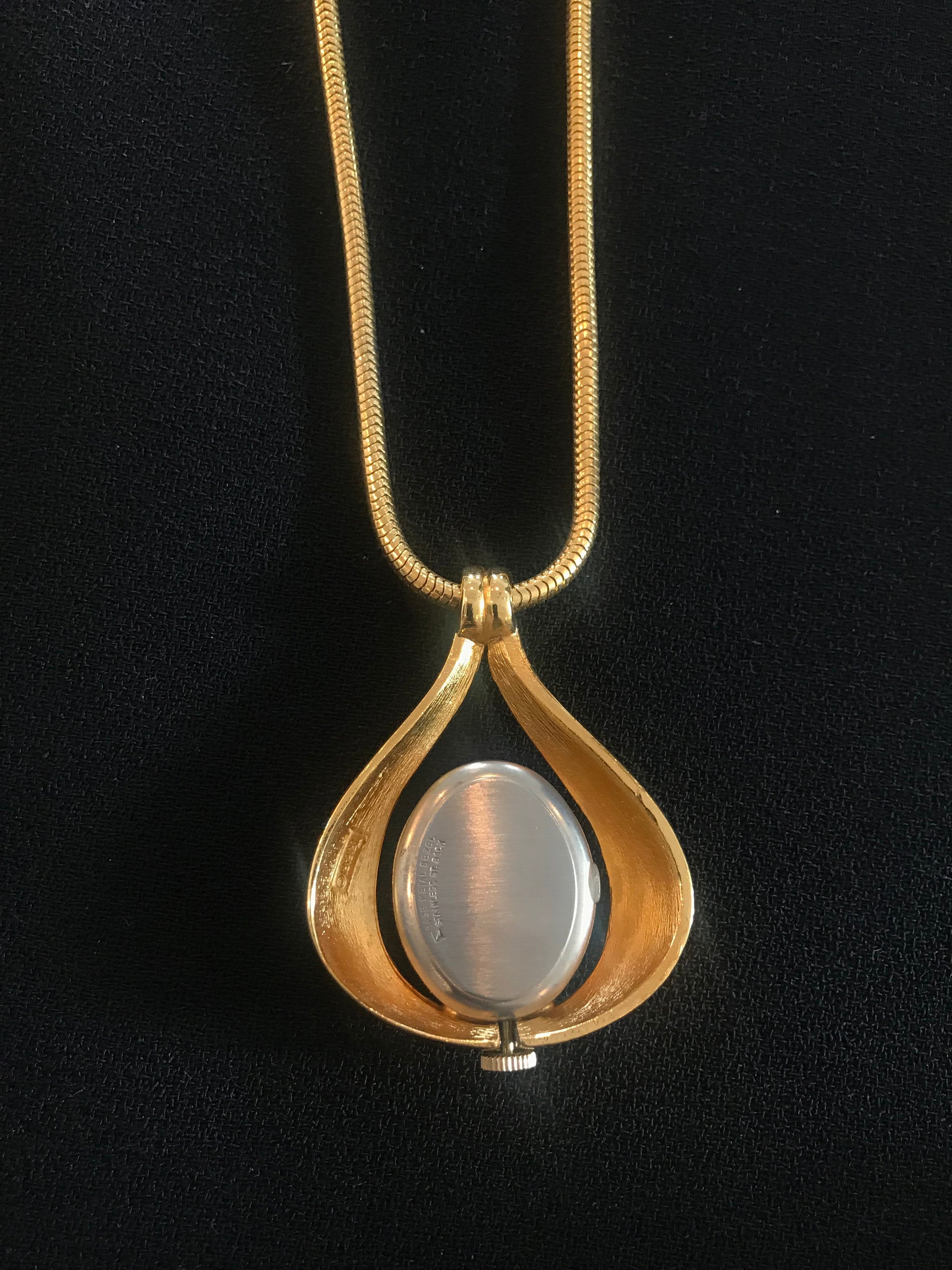 Trifari Vintage Original Watch Pendant 31 Long - Etsy