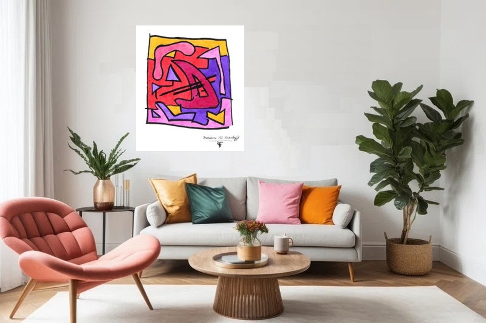 Warm Seas Ahead Art Print Miriam Mackoff for Digital Yesterdays ...