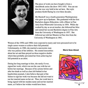 Warm Seas Ahead Art Print Miriam Mackoff for Digital Yesterdays ...