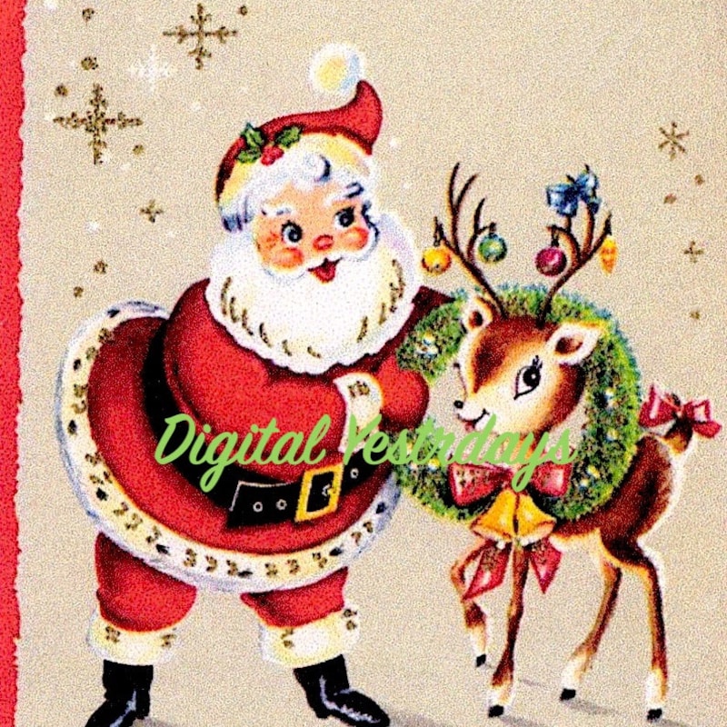 1950s Santa Claus - Etsy