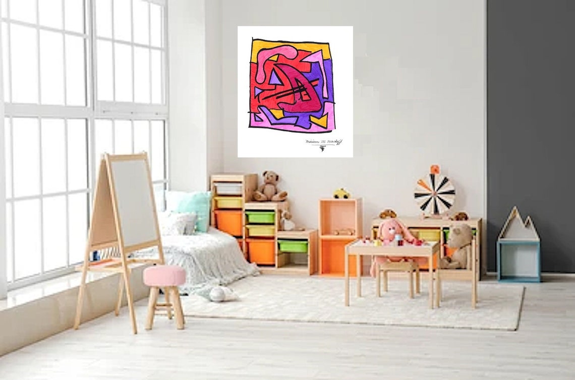 Warm Seas Ahead Art Print Miriam Mackoff for Digital Yesterdays ...