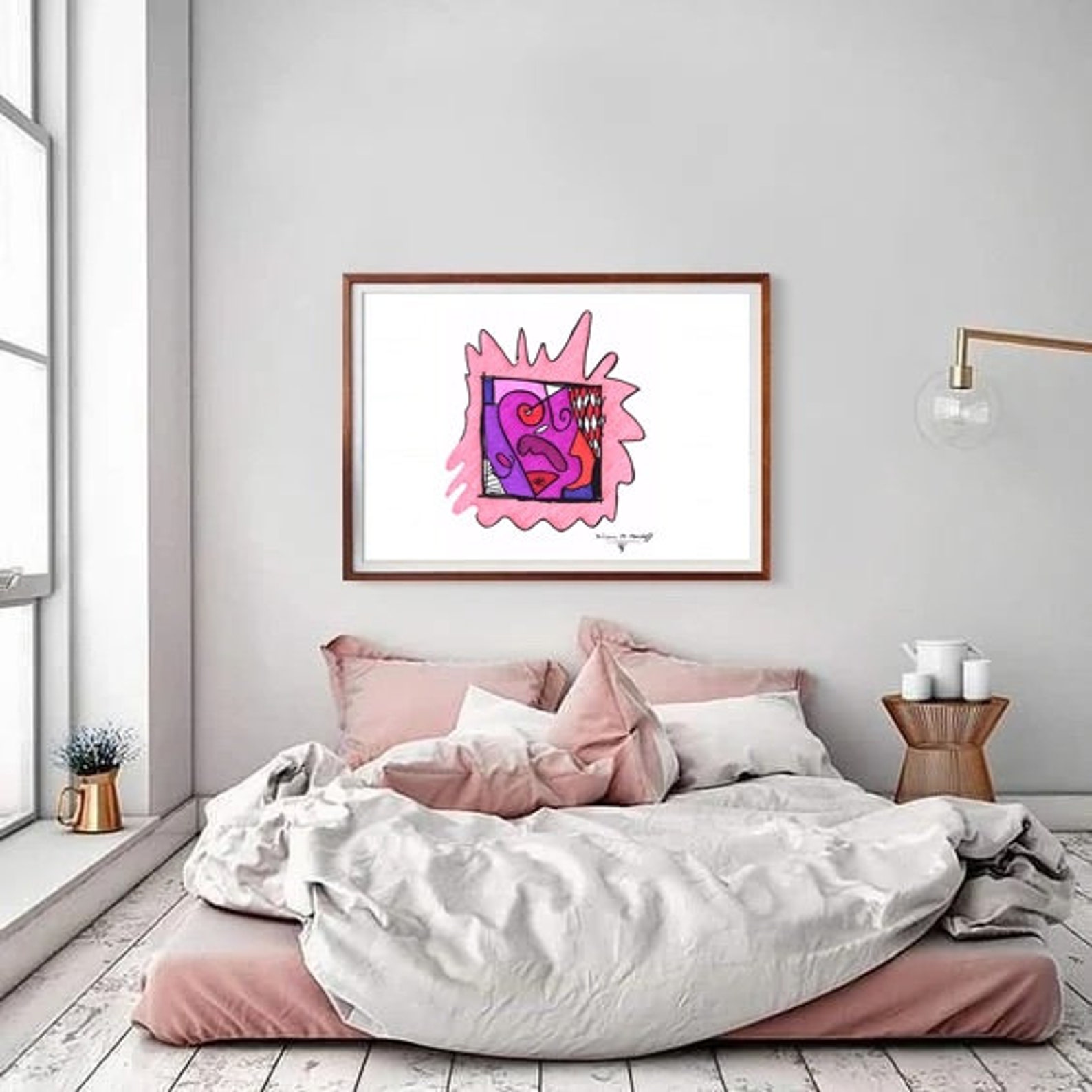 Synergy Heart Art Print Miriam Mackoff for Digital Yesterdays Original ...