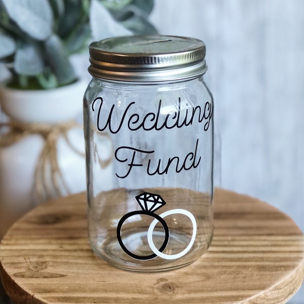 Wedding Fund Jar - Etsy