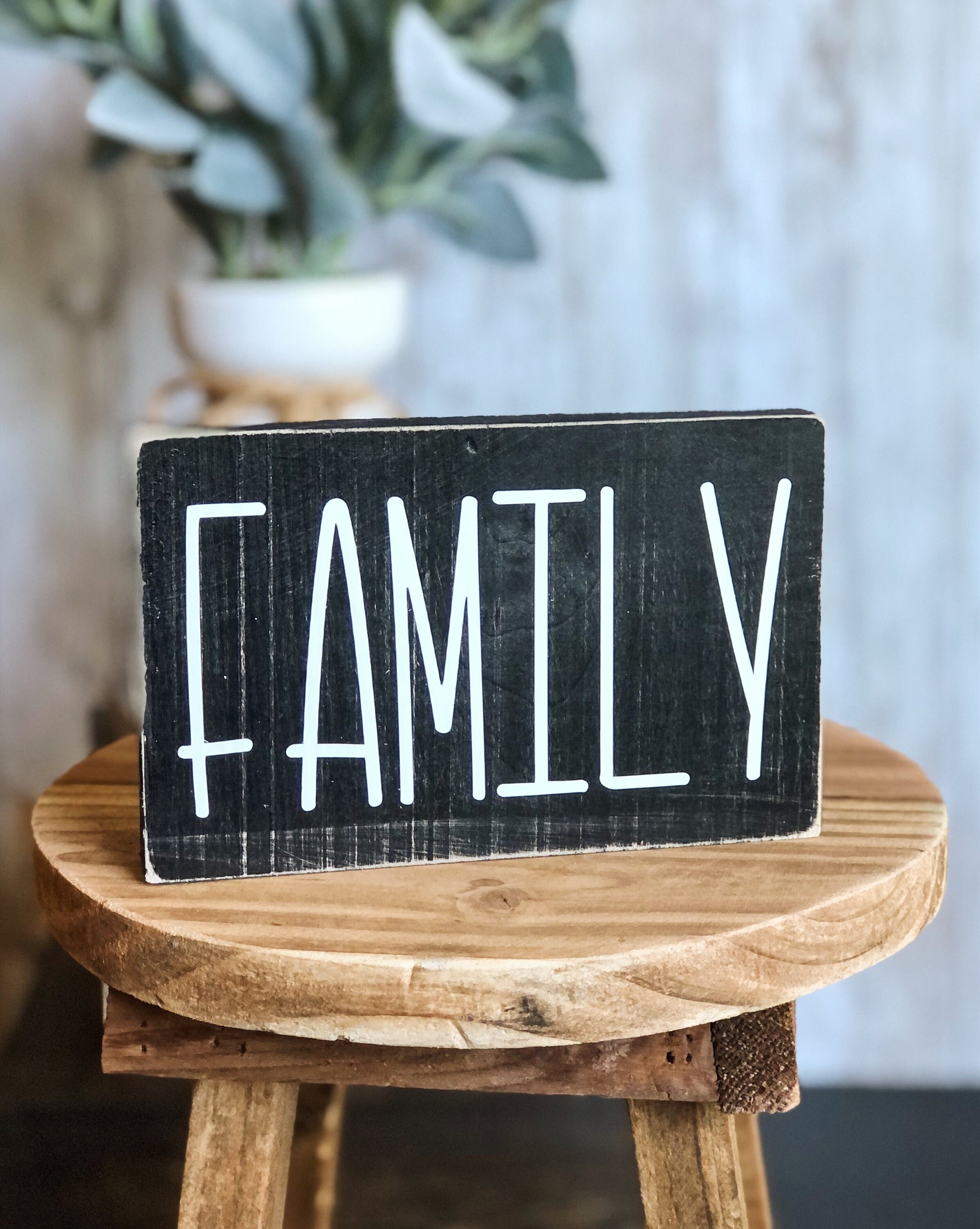 Small Accent Mini Wood Signs, Home, Welcome Mini Wood Sign, Distressed ...