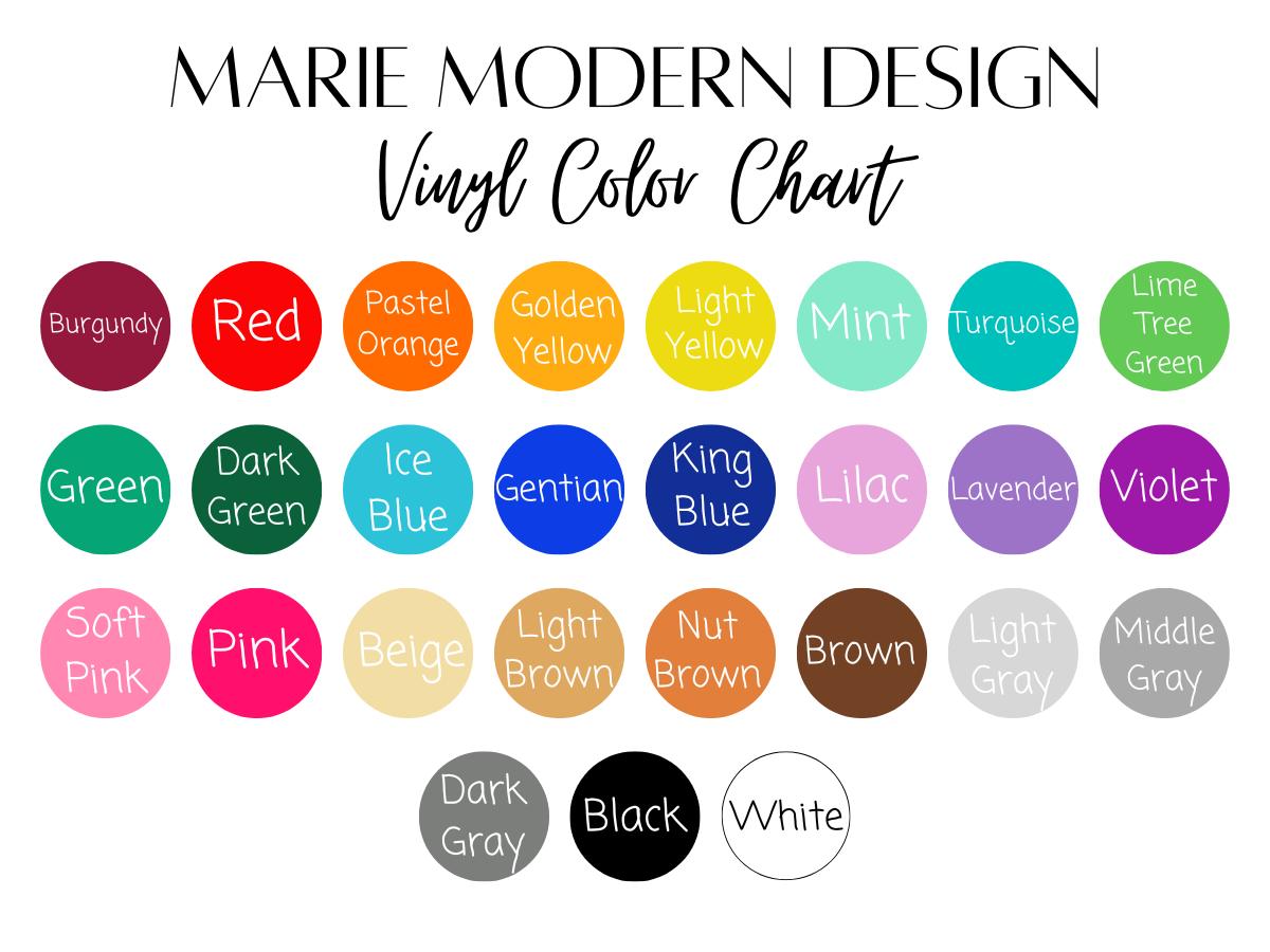 Custom Double Layer Name Vinyl Decal (black Bottom Layer),two Color ...
