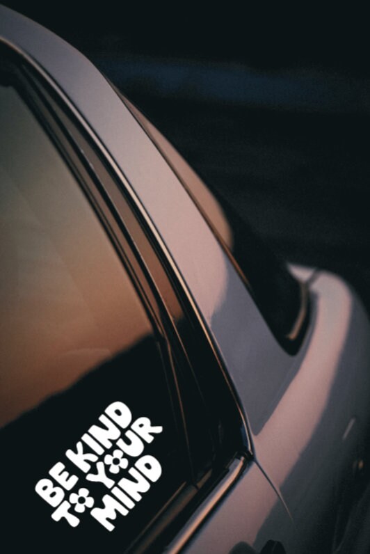 Be Kind to Your Mind Decal - Mental Health Car Decal - Mental Health ...