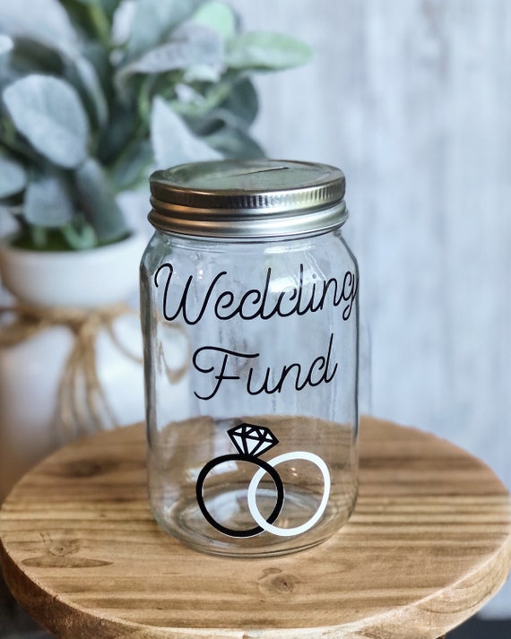 Money Jar For A Wedding