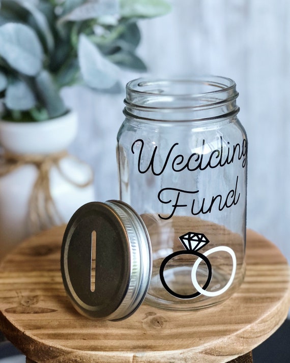 Money Jar For A Wedding