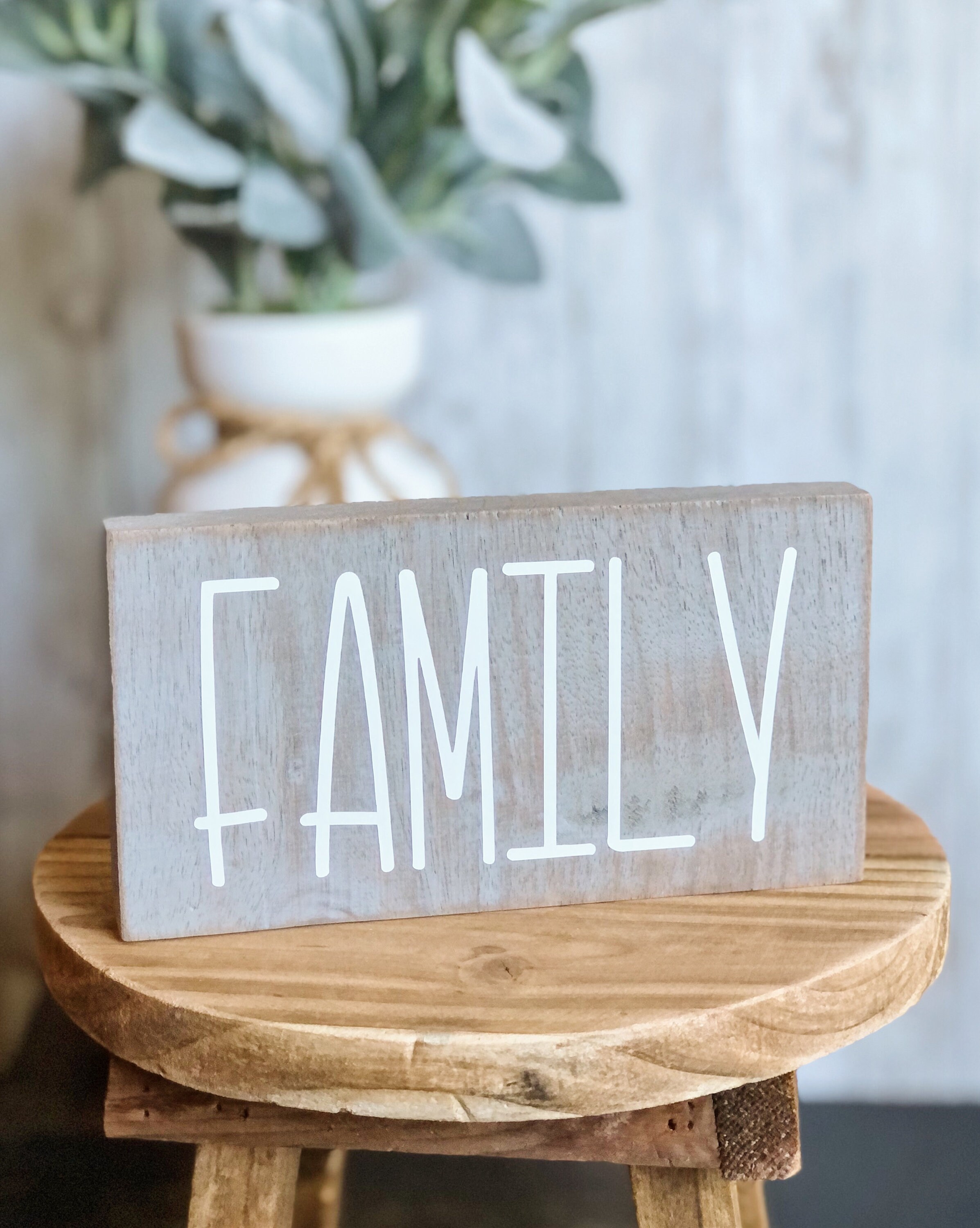 Small Accent Mini Wood Signs, Home, Welcome Mini Wood Sign, Distressed ...